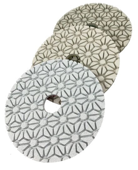 3-Step Diamond Granite Polishing Pads | Diamond Tool Store