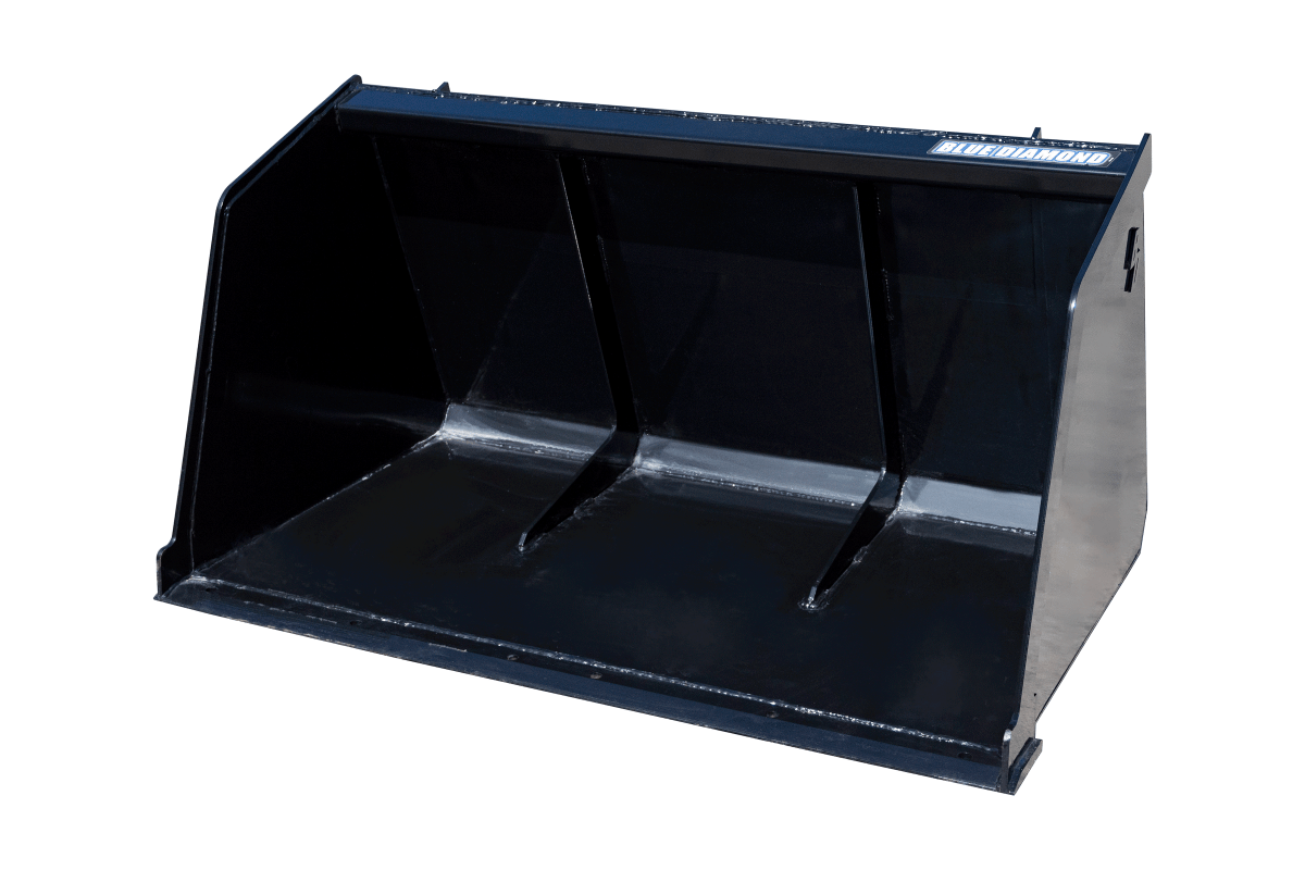 1 Yard Bucket – Snow & Mulch | Mulch Bucket | Skid Steer Bucket ...