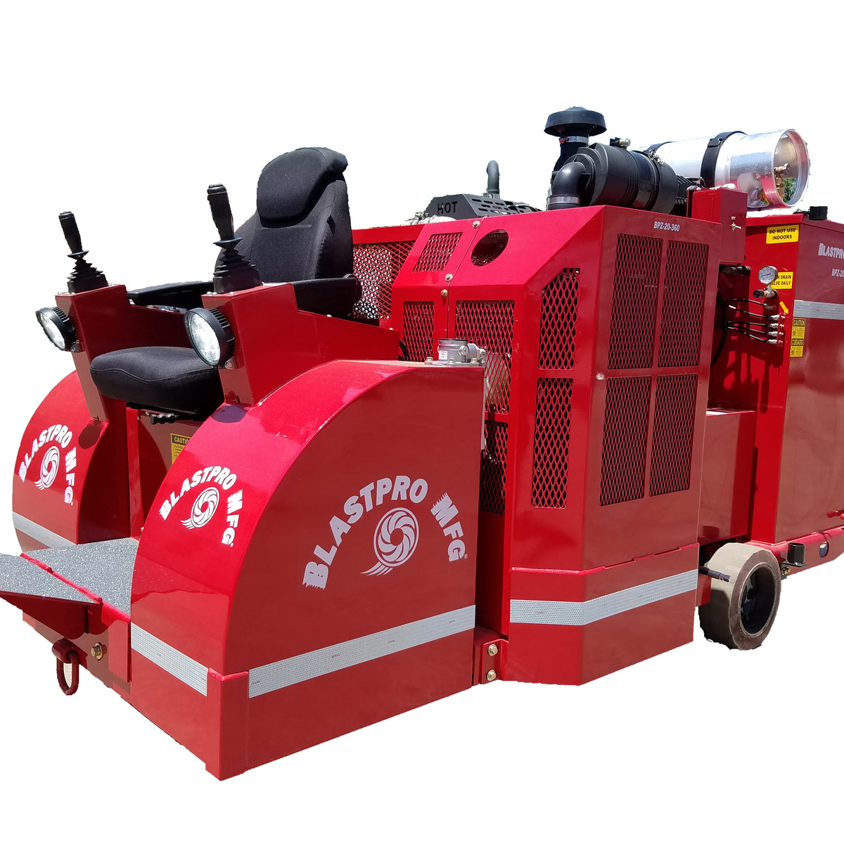 Blastpro BPZ-20-360 Ride-On Shot Blaster | Concrete Blasting Machine – Diamond Tool Store