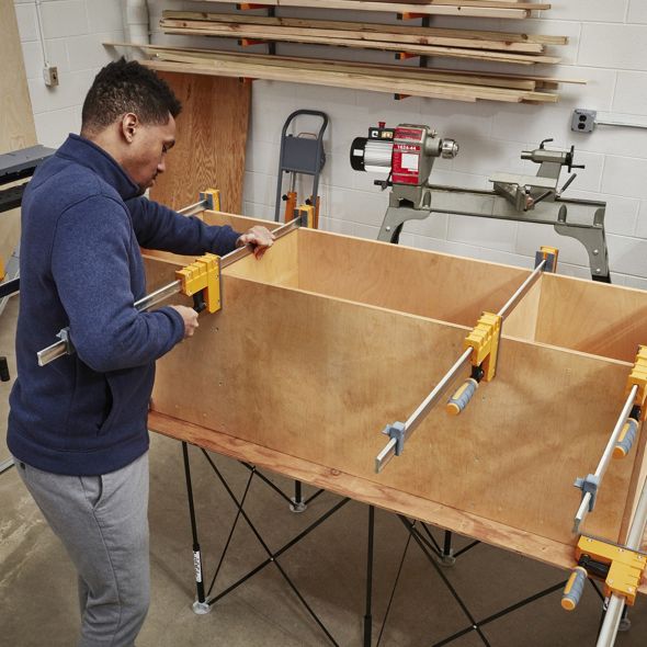 24-Inch Parallel Clamp 2-Pack | Bora Tools | Clamp | Parallel Clamp ...