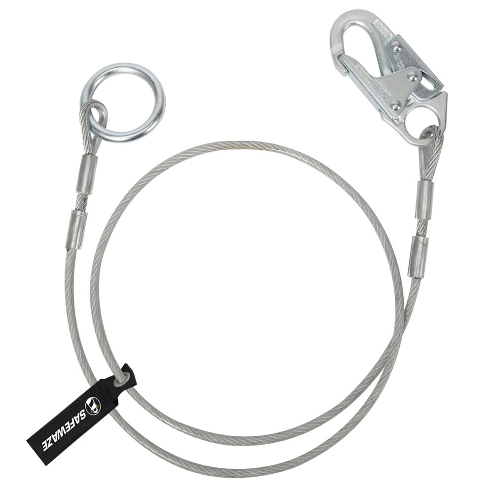 3'/6'/8'/10' Cable Extender: Snap Hook | Choker Anchor Extension ...