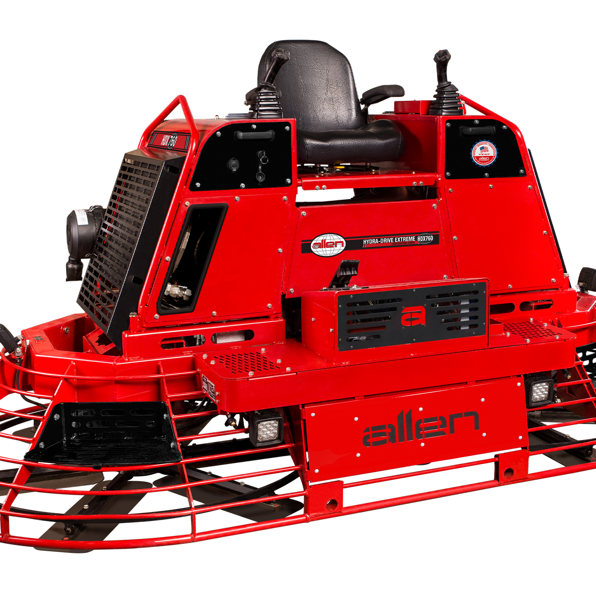 RIDING TROWELS // HDX760 | Hydraulic Concrete Trowel | Ride-On ...