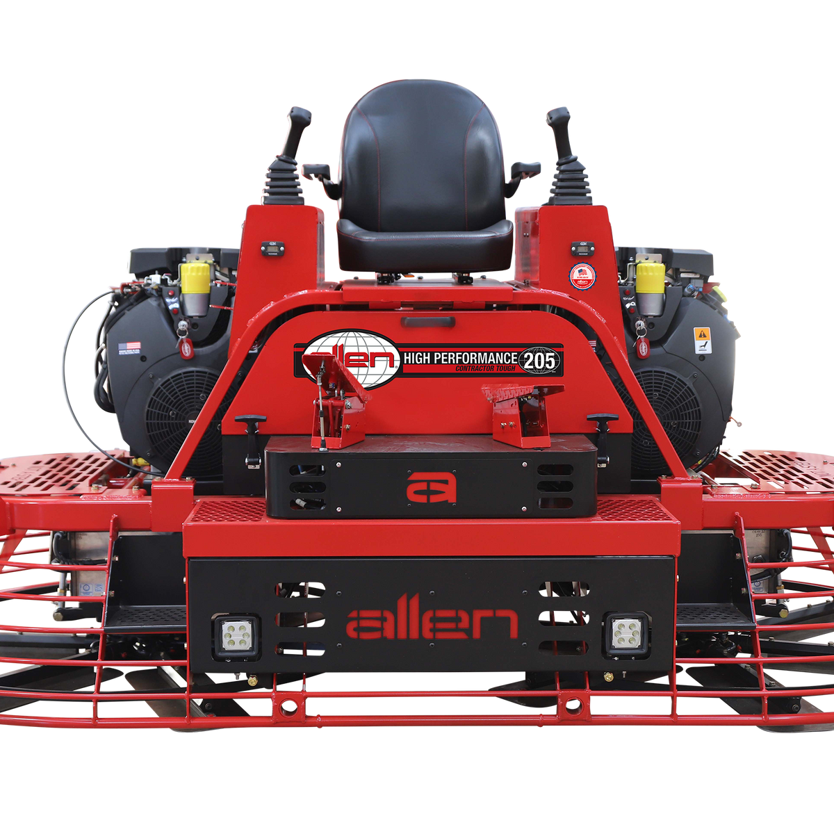 RIDING TROWELS // HP205 | Allen Engineering Trowels | Concrete Machine ...