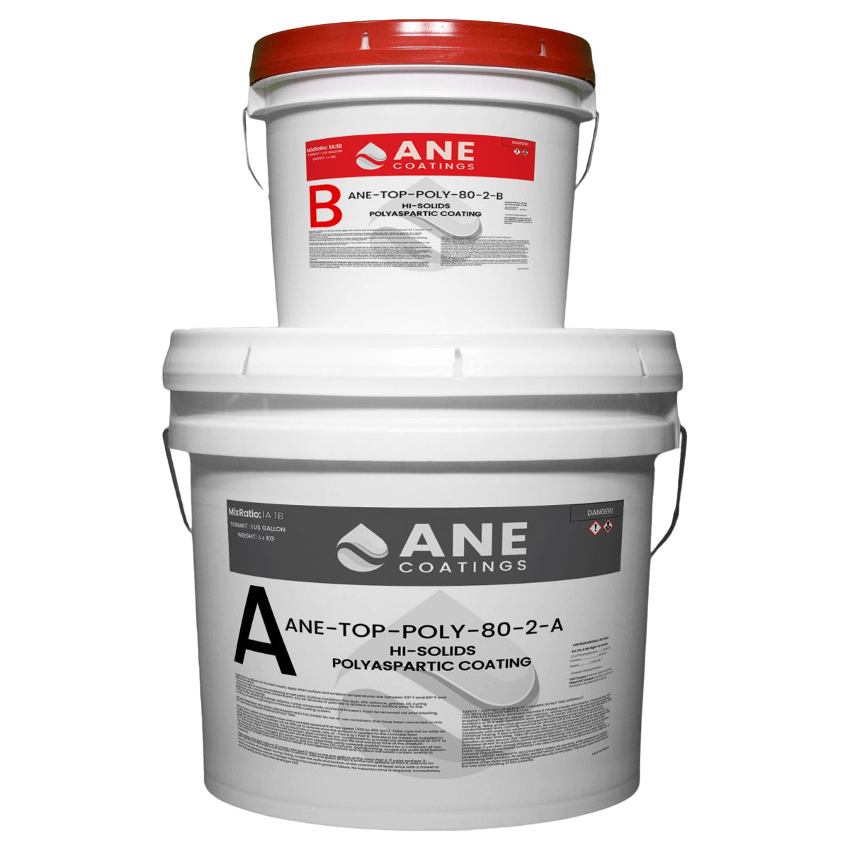 ANE-TOP-POLY-80-2 Part Polyaspartic Coating | Decorative Concrete ...