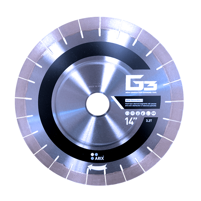 ARIX G3 Black | Granite Blades | Quartz | Saw Blades | Arix | Stone ...