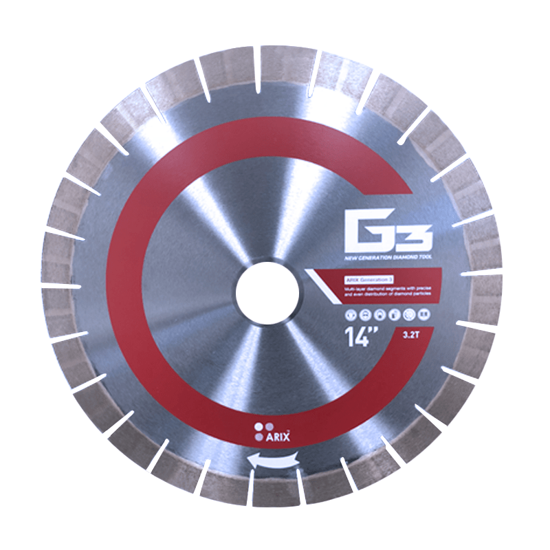 ARIX G3 RED | Granite Blades | Quartz | Saw Blades | Arix | Stone ...