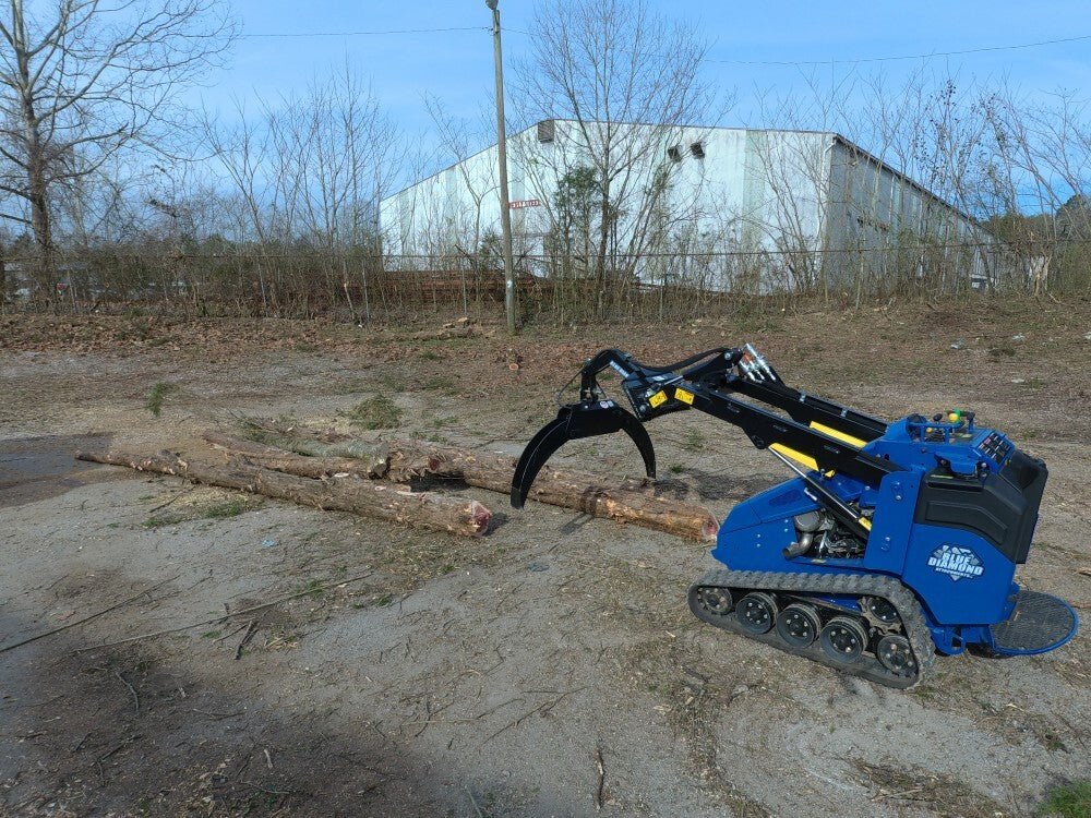 Blue Diamond Mini Log Grapple | Grapple Attachment for Mini Skid Steer ...