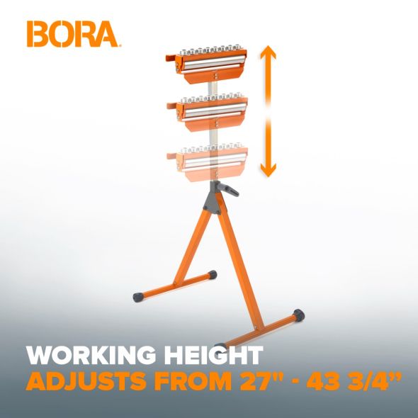 BORA A-frame Tri-Function Pedestal Roller Stand | Bora | Woodworking ...