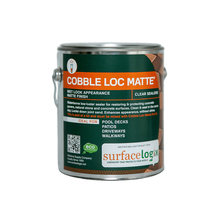 Cobble Loc Matte | Matte Finish Sealer | Stamped Concrete Sealer ...