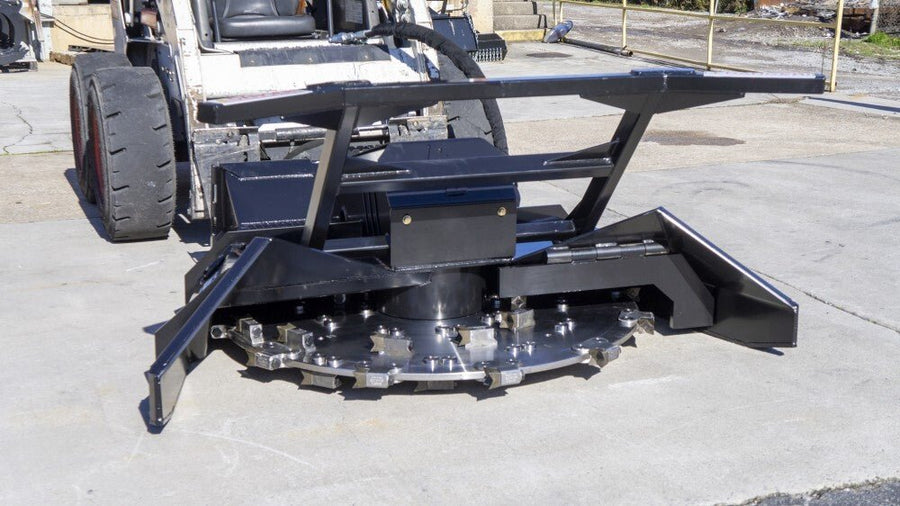 Skid Steer Disc Mulchers | Dirt Mulcher | Blue Diamond Disc Attachment ...