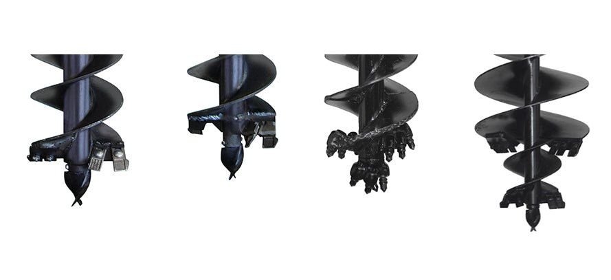Heavy Duty Auger Bits | Auger Bits for Excavators and Skid Steers ...