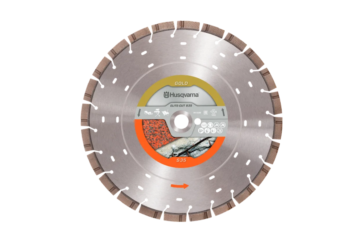 Husqvarna ELITE-CUT S35 EXO-GRIT | Concrete Blades | Granite Blades ...