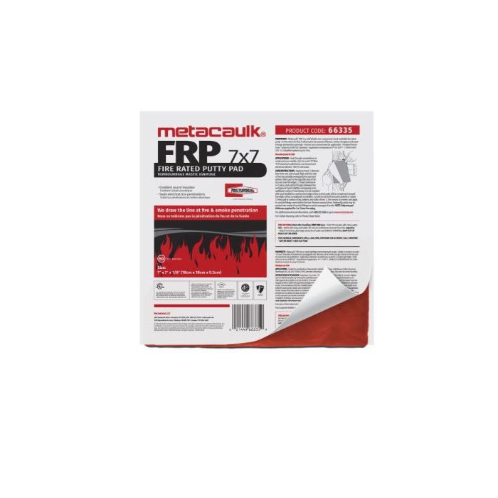 Metacaulk Putty Pads | Fire Stop Putty Pad | Metacaulk Firestop System ...