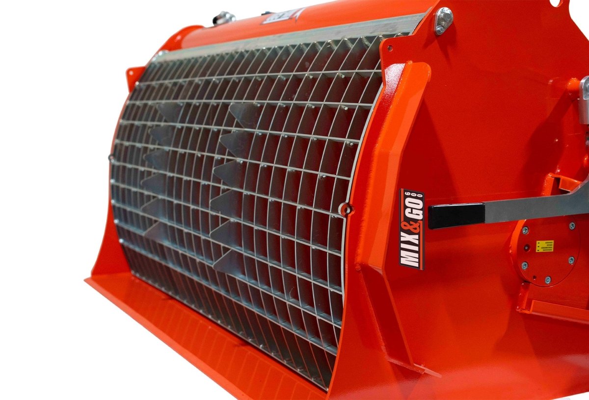 Mix & Go Concrete Mixer 600 | Skid Steer Attachment | Eterra – Diamond ...