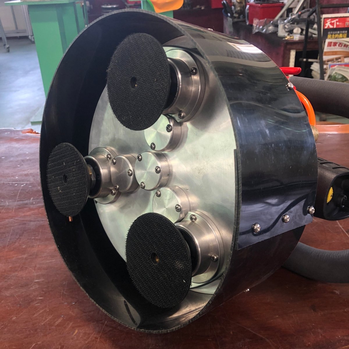 NB10 3-Head Compact Planetary Polisher | Heavy Duty Stone Polisher ...