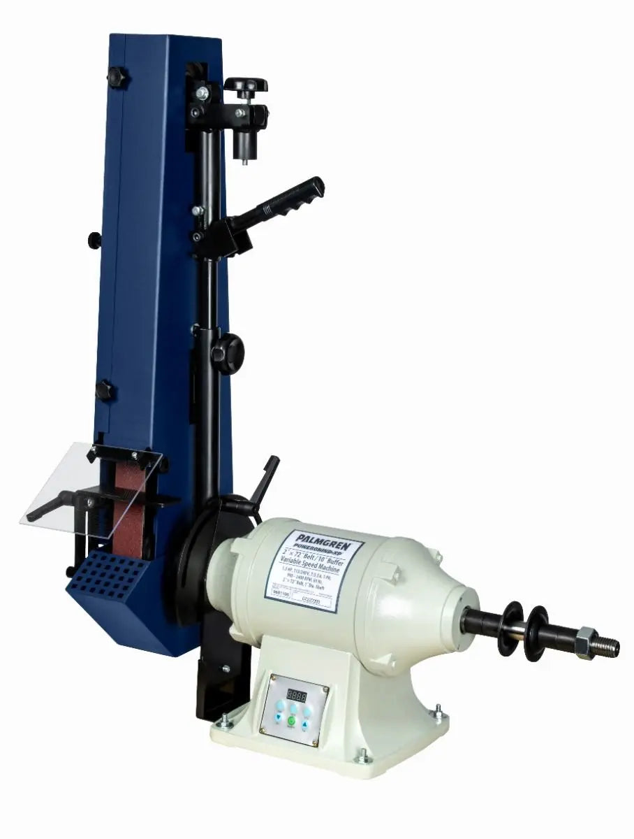 2" Variable Speed Belt Grinder Single Belt W/Buffer | 1.5 HP Tool ...