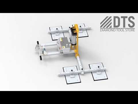 Vacuum Lifter | Vacuum Slab Lifter | 4 Pad | Diamond Tool Store