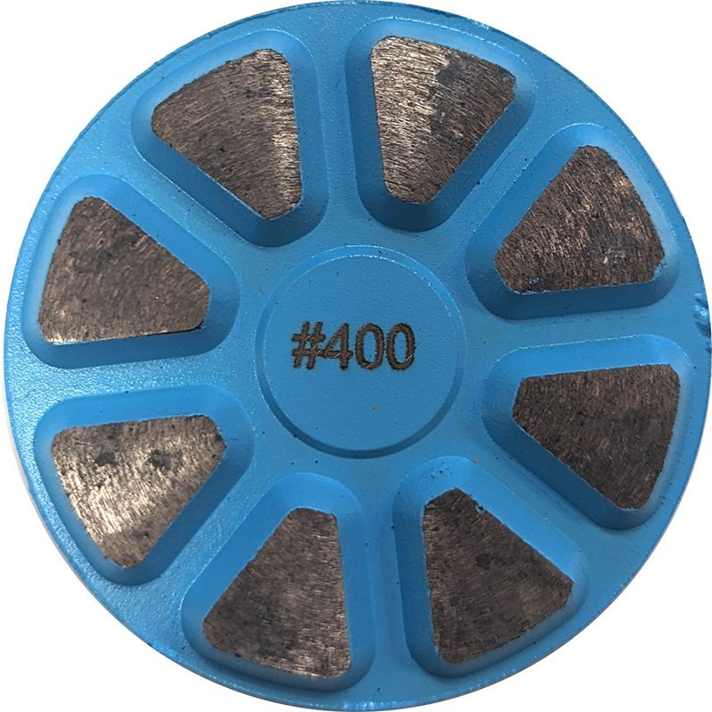 Trowel Pucks - 3” Beveled Pucks with rubber 6mm | Concrete Grinder ...