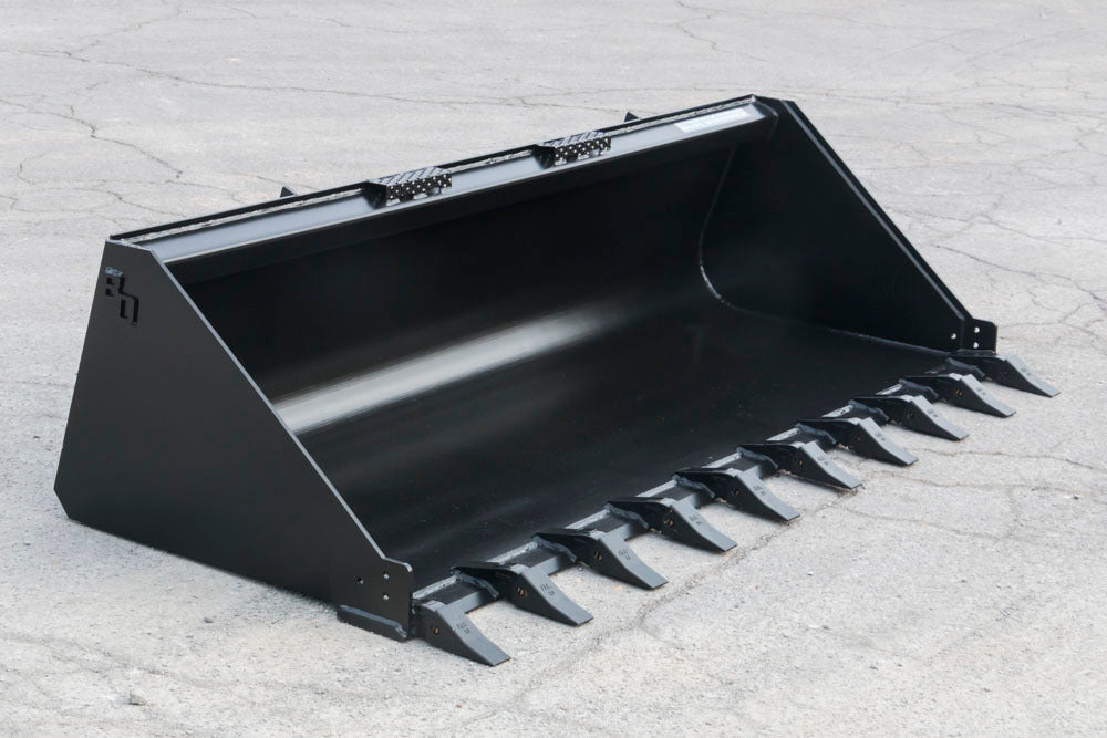 Utility Buckets – High Capacity | Skid Steer Bucket for Snow and Dirt ...