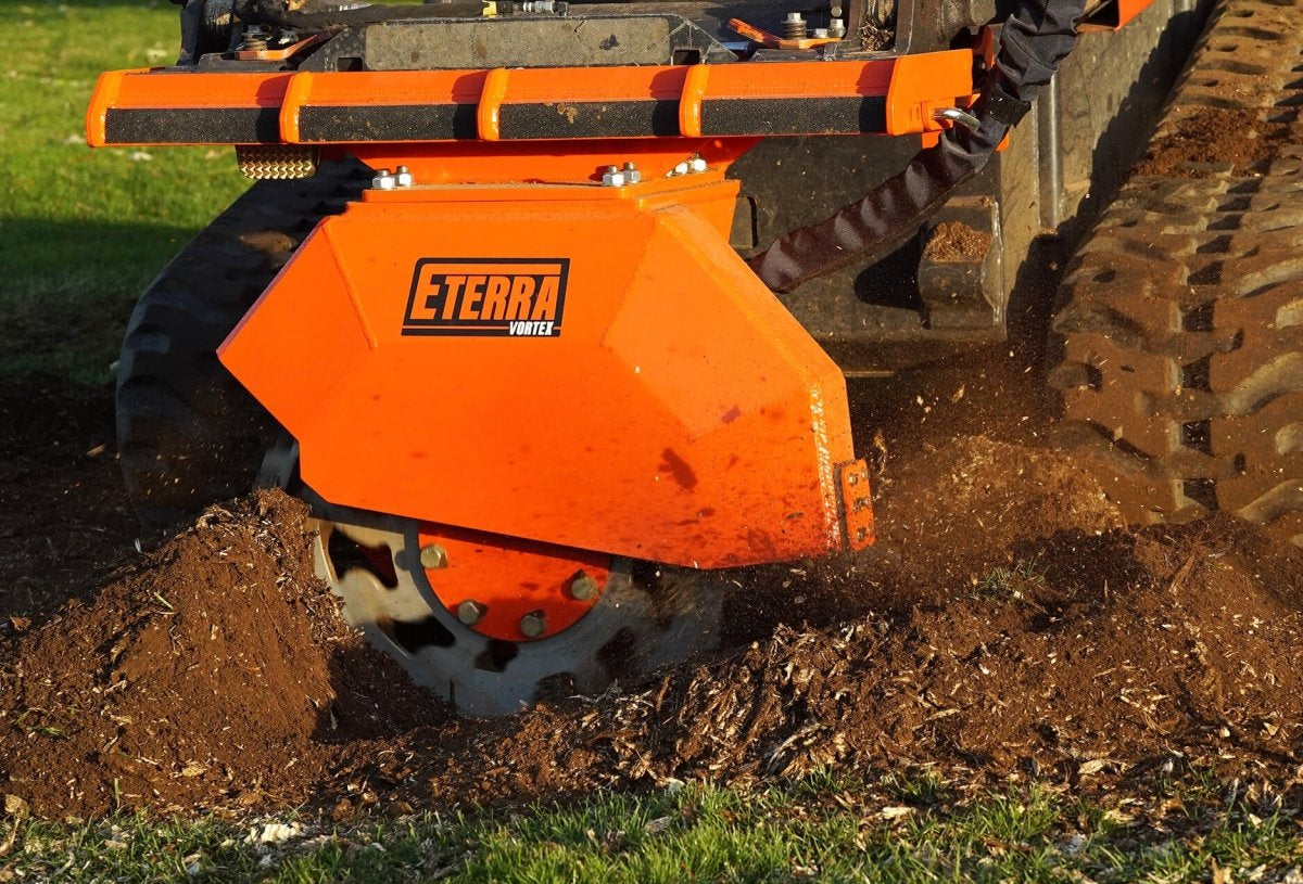 VORTEX SKID STEER STUMP GRINDER ATTACHMENT | Stump Grinding Attachment ...