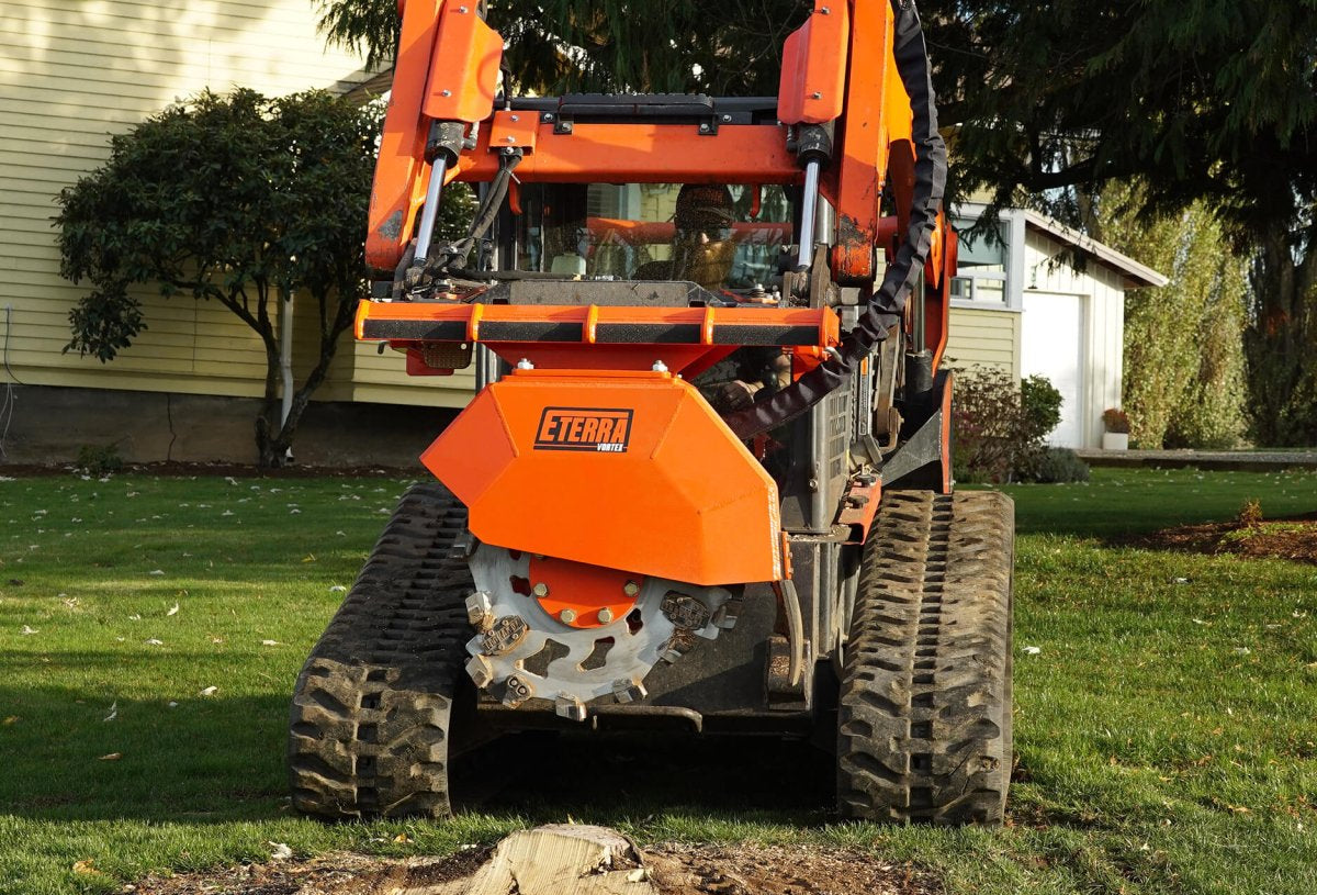 VORTEX SKID STEER STUMP GRINDER ATTACHMENT | Stump Grinding Attachment ...