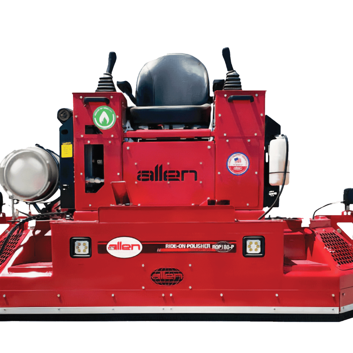 Allem Polishing Rider // ROP180-P | Ride-On Polishing Trowel | Machine ...