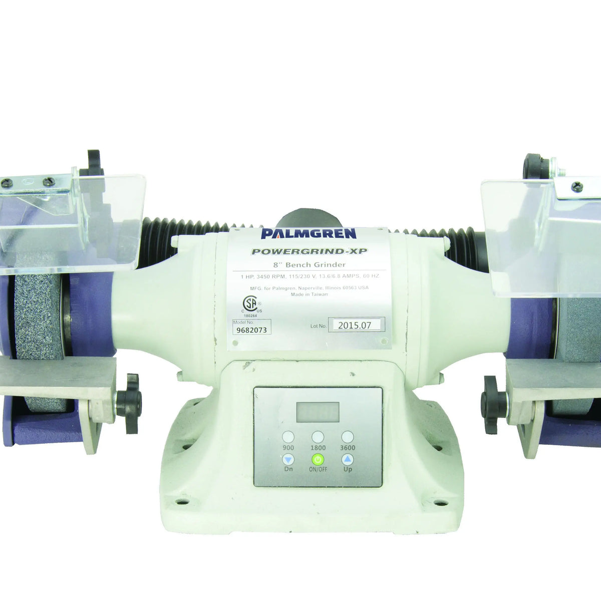 6" Variable Speed 1/2HP 115/240V Bench Grinder | 6" Powergrind VS ...