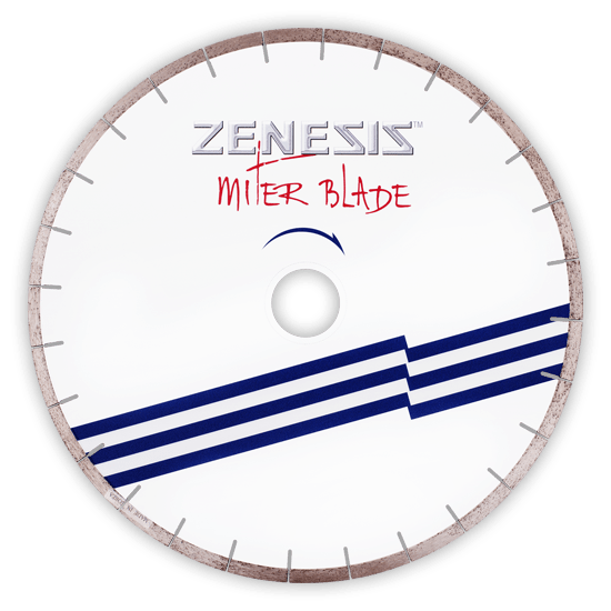 Zenesis Miter Blade | Quartz Diamond Blade | Array Pattern Blades ...