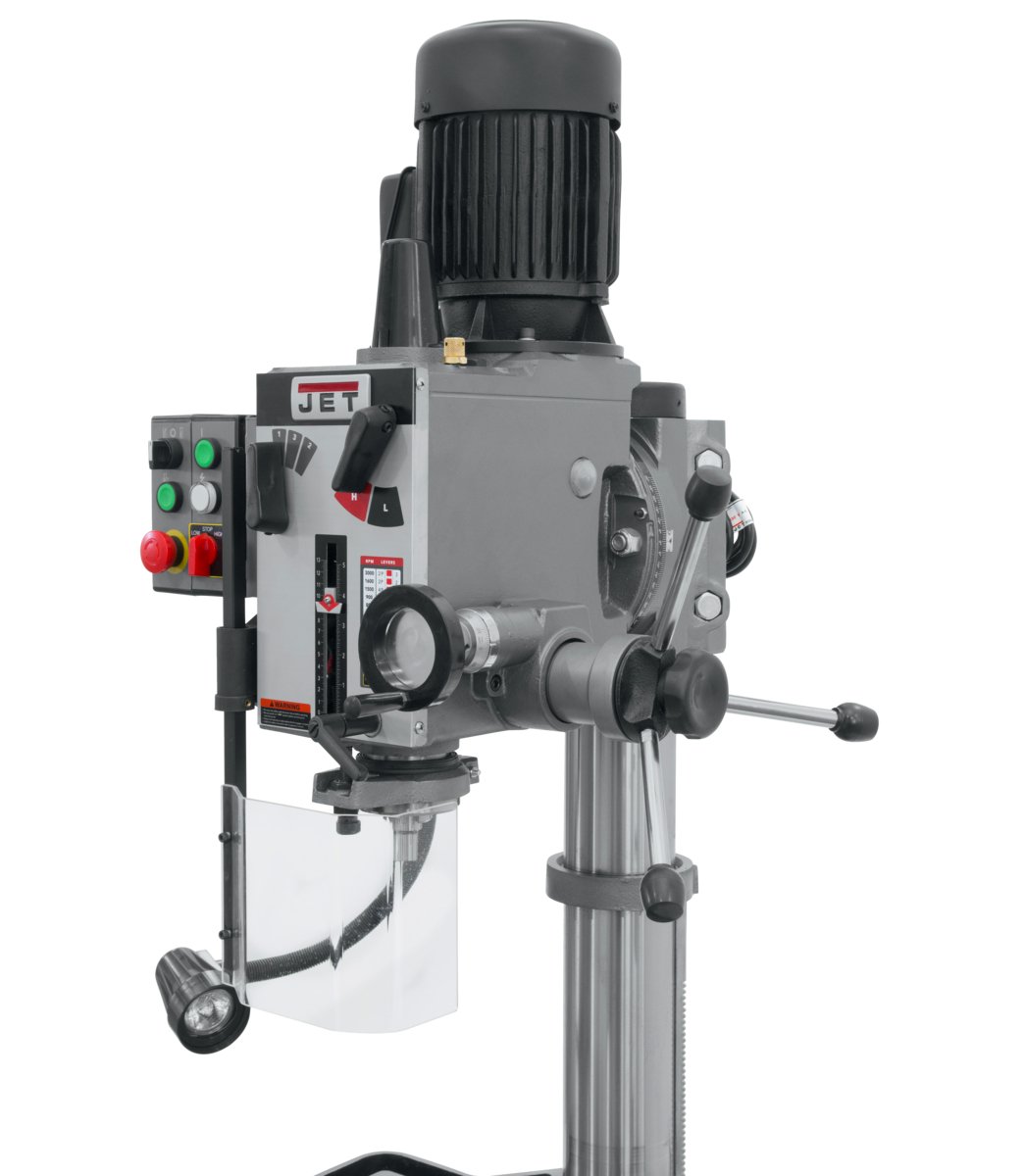 Jet 20" Geared Head Tapping Drill Press - 230V | GHD-20T | Press Drill ...
