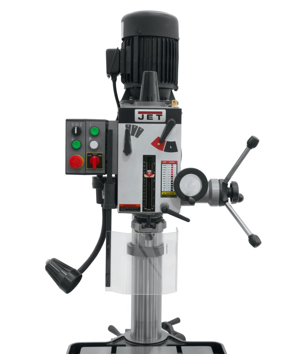 Jet 20" Geared Head Tapping Drill Press - 230V | GHD-20T | Press Drill ...