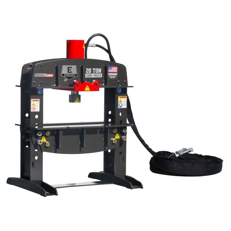 20 Ton Shop Press | Hydraulic Press | Edwards Hydraulic Shop Press ...