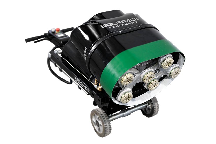 20″ Wolf Pack Warrior | Concrete Floor Grinder | 20 Concrete Grinder ...