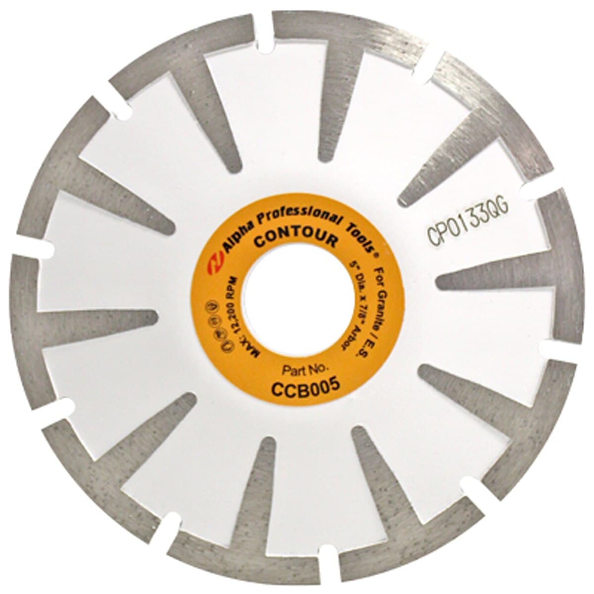 Alpha Contour Blade for Granite/Engineered Stone | Stone Tools ...