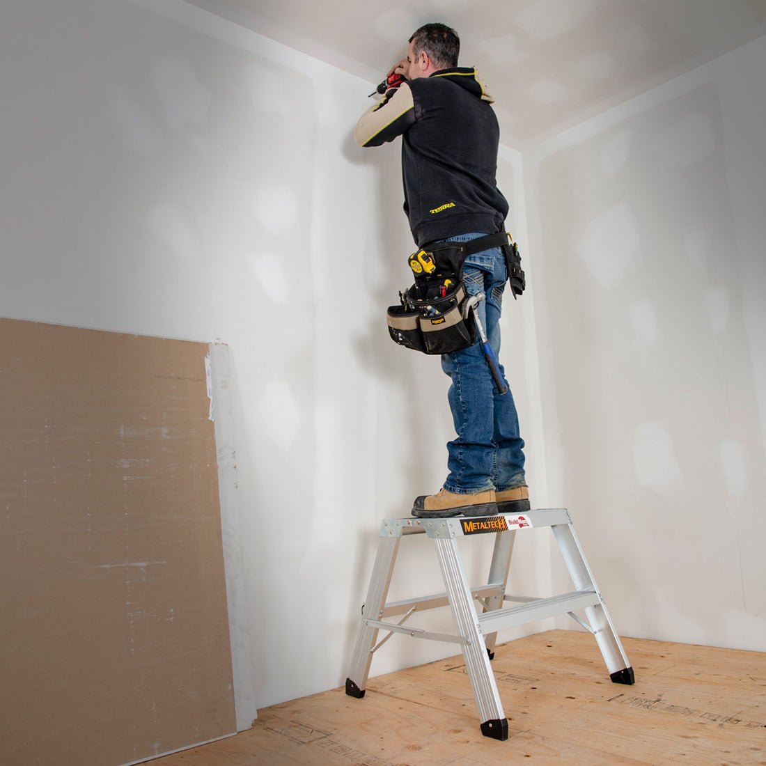 Aluminum Work Stand Sawhorse | Step Stool | Step Ladder | Work Ladder ...