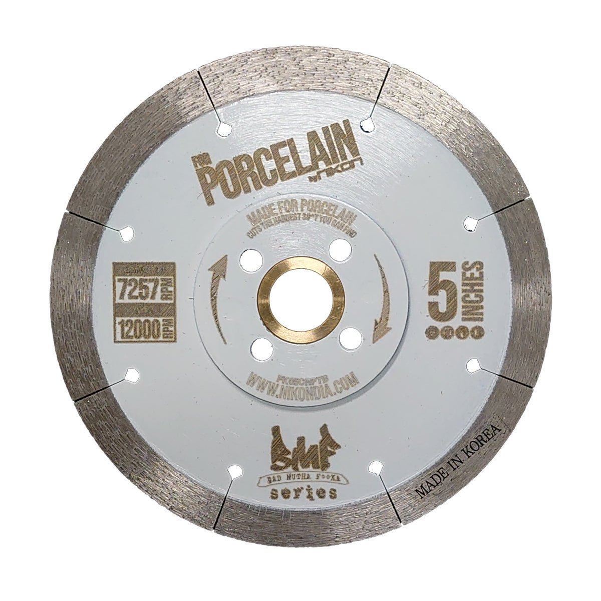 BMF Porcelain Continuous Silent Rim Blade | Cutting Porcelain Blades ...