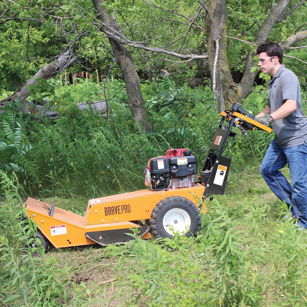 Brave Brush Cutter | 26 In. Cutter for Brush | Walk Behind Bush Cutter ...