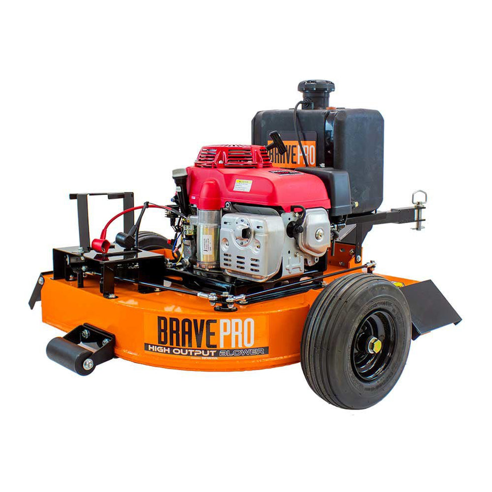 BravePro Tow-Behind Blower| Honda GXV390 | Leave Blower | Grass Blower ...