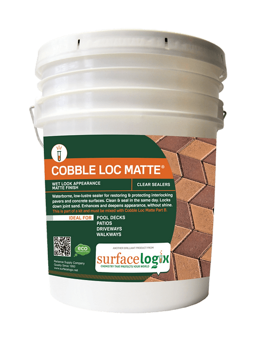 Cobble Loc Matte | Matte Finish Sealer | Stamped Concrete Sealer ...