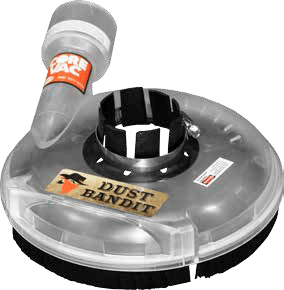 Cup Bandit Dust Shroud | Dust Collecting for Grinding with Cup Wheel ...