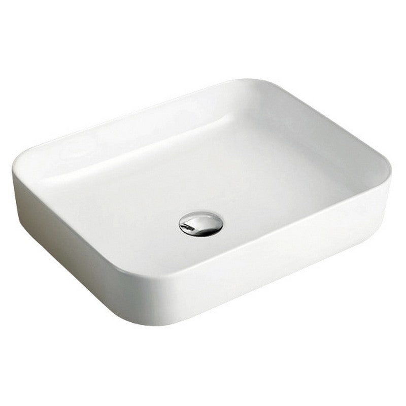 Dakota Sinks DSE-VCV03W 9 5/8 Inch Vessel Sink | White Bathroom Sink – Diamond Tool Store