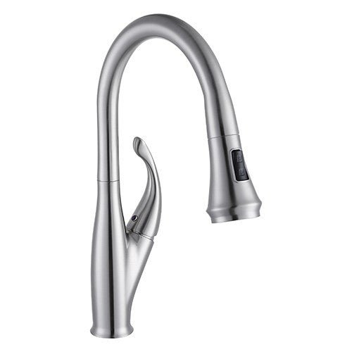 Dakota Sinks Signature 16 1/2 Inch Single Hole Pull-Down Kitchen Fauce ...