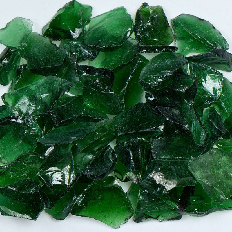Dark Green Fire Glass | Aquarium Glass | Fireplace Glass – Diamond Tool ...