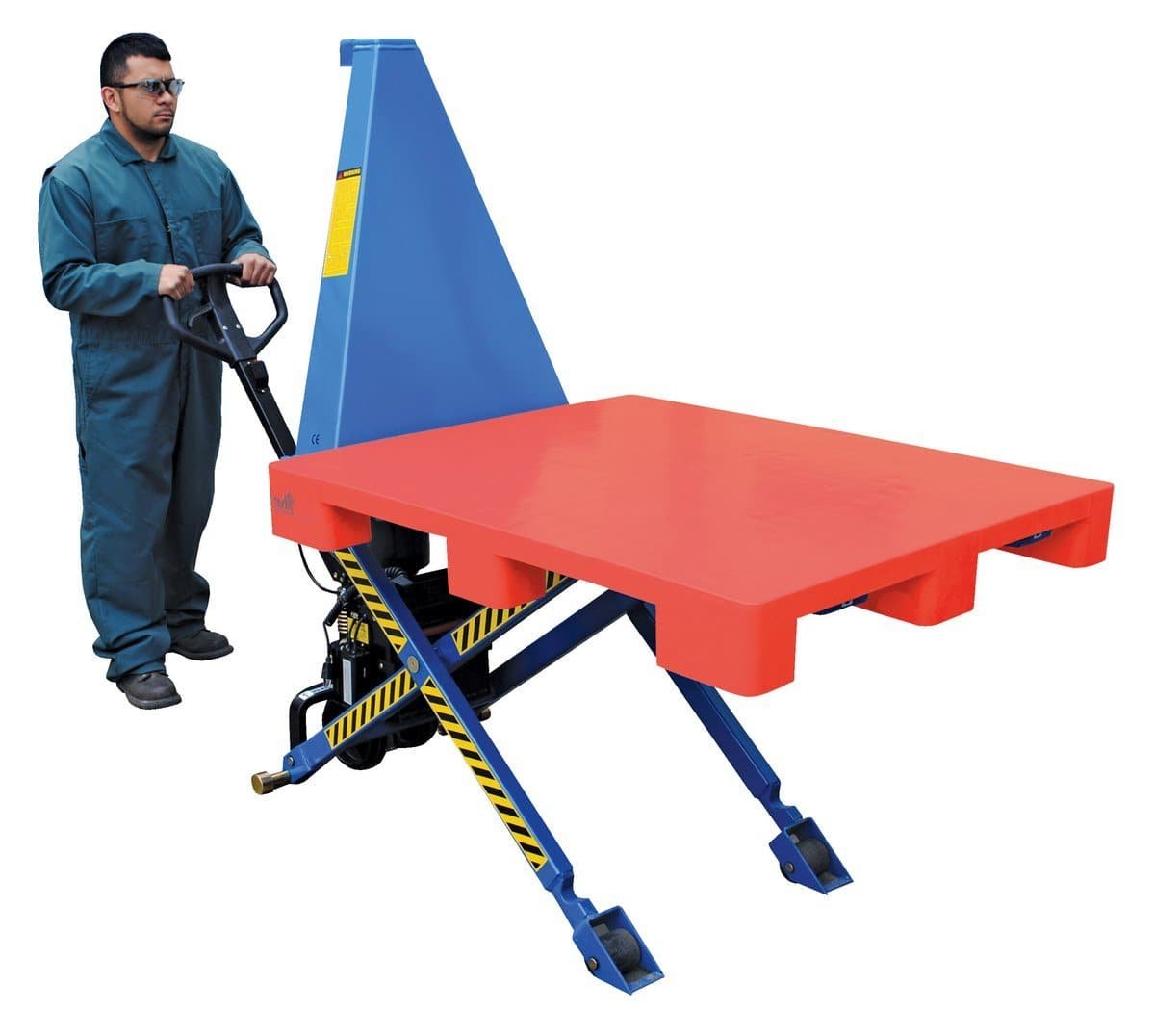 Dual Power Tote Lifter | Vestil Tote Lifting Equipment | Pallet Lifter ...