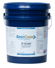 E-Cure | Concrete Curing Compound | Concrete Cure Spray | SpecChem ...