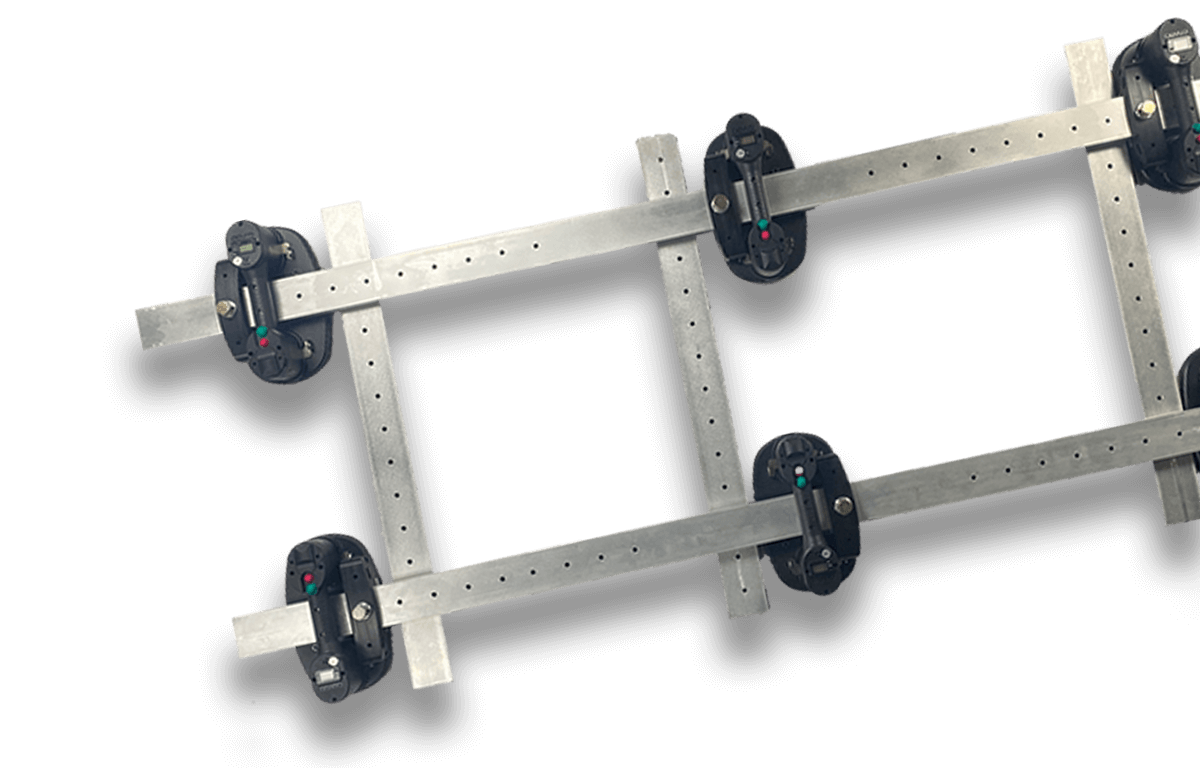 G-Rail Master Kit | G-Rail Large Format Kit | Grabo Lifting Rail Kit ...