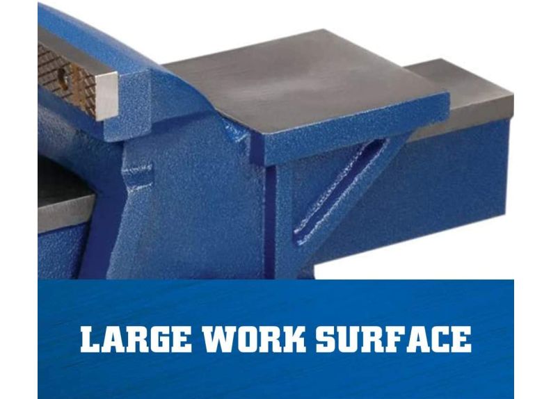 General Purpose 6” Jaw Bench Vise with Swivel Base – Diamond Tool Store