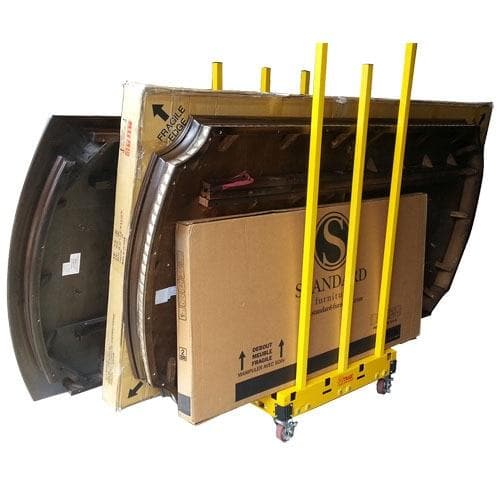 Raised Safety Dolly | Construction Safety Dolly | All Purpose Cart ...