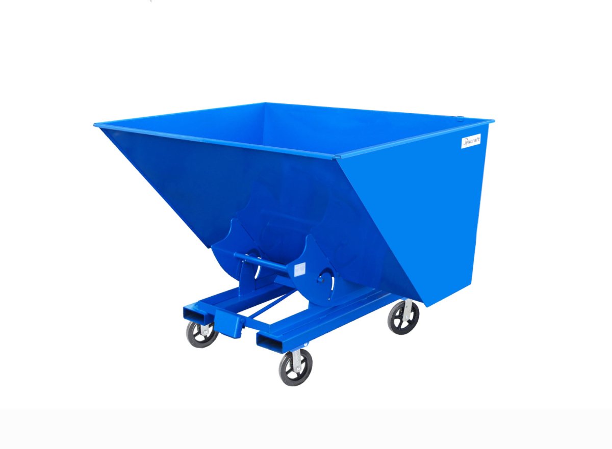 Jescraft Medium Duty Self Dumping Fork Lift Hopper | Roll Off Dumpster ...