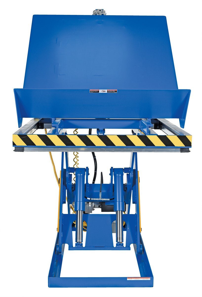 Lift & Tilt Scissor Tables | 45 and 90 degree Tilting Table | Vestil ...