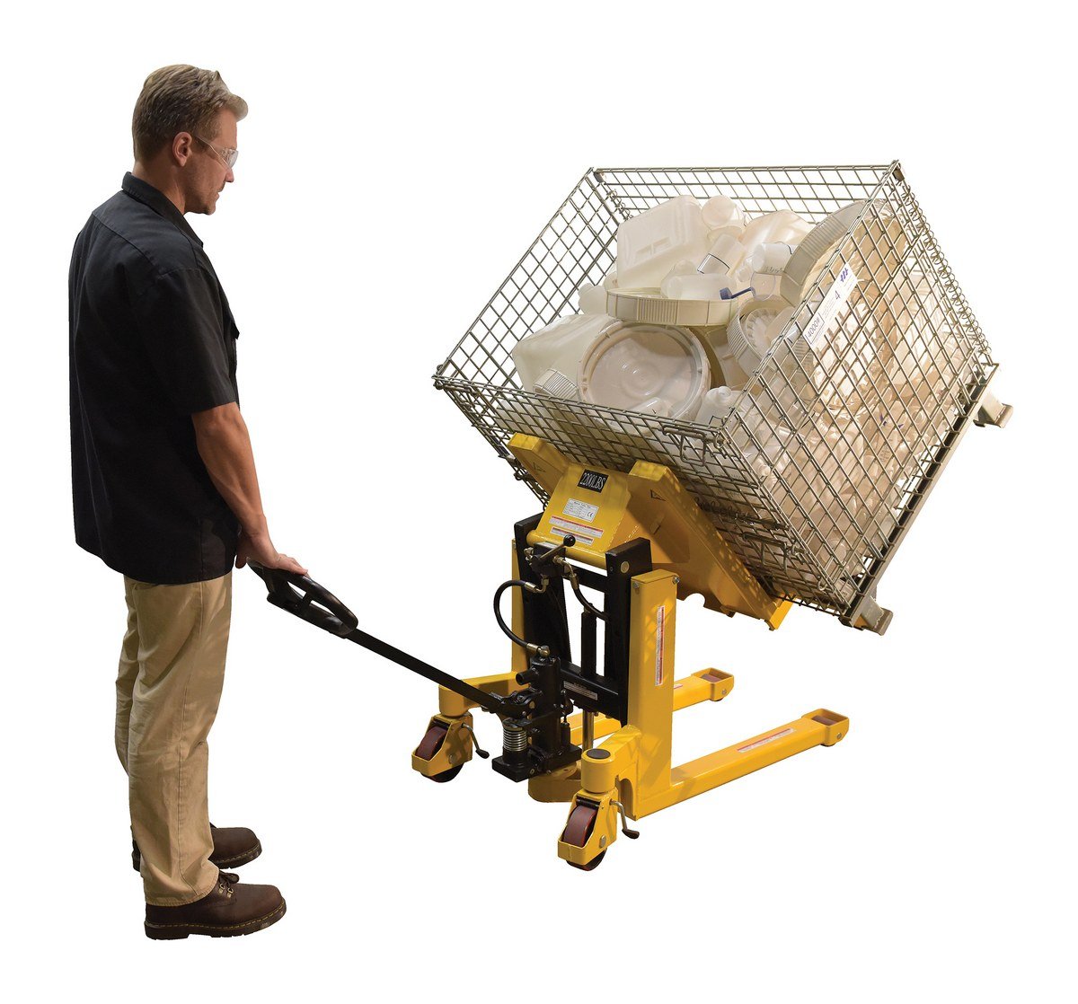 Manual Tilt Master | Pallet Jacks | Crate Jack | Pallet Tilting Jack ...